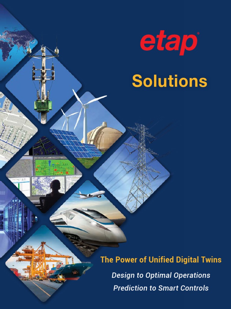 Etap Solutions Overview PDF | PDF | Electrical Grid | Electric Power ...