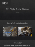 EFIS & EICAS Overview for Pilots | PDF | Avionics | Aviation