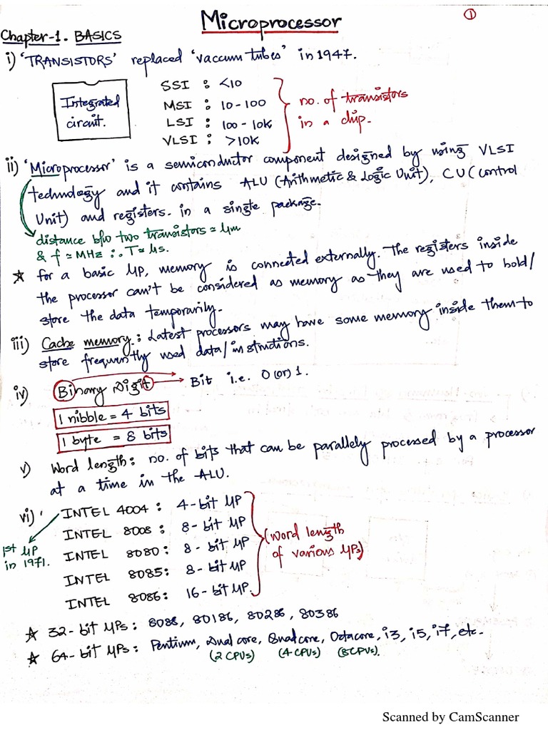 Microprocessor PDF | PDF