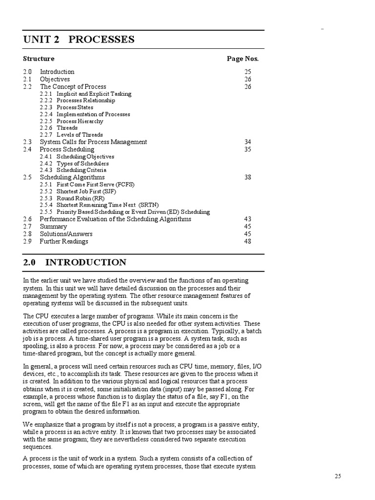 Processes An Introduction To Process Management In Operating Systems Pdf Thread Computing