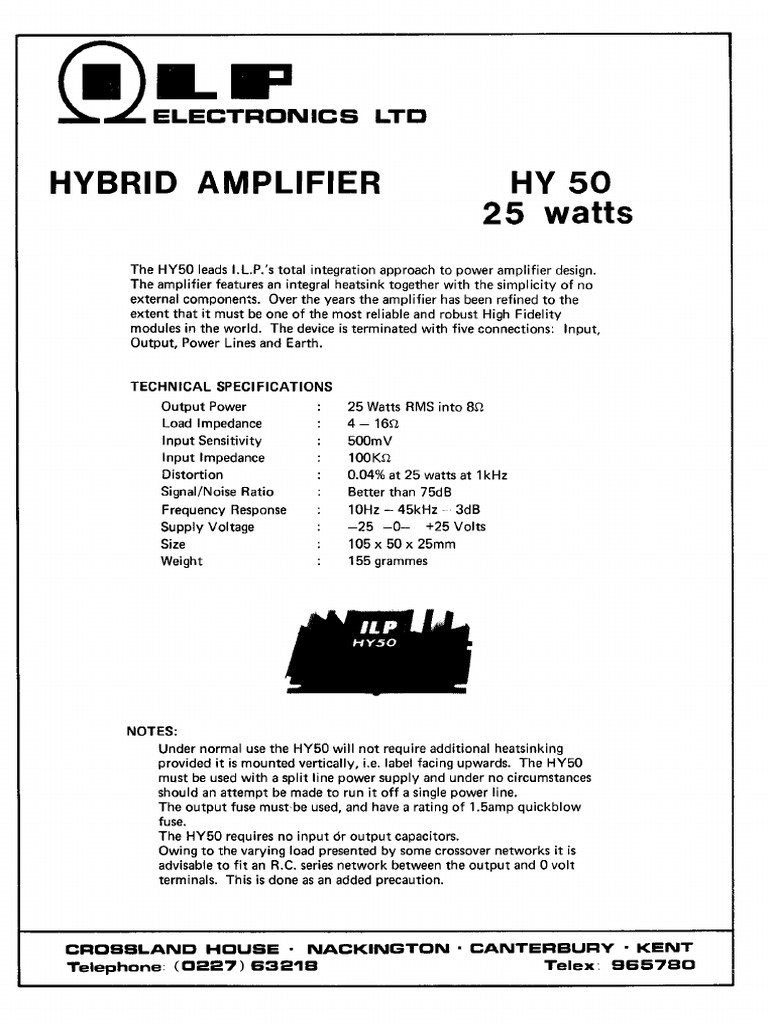 HY50 | PDF