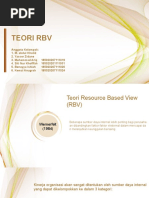 Resourcebasedviewrbv Rifanakhwah | PDF