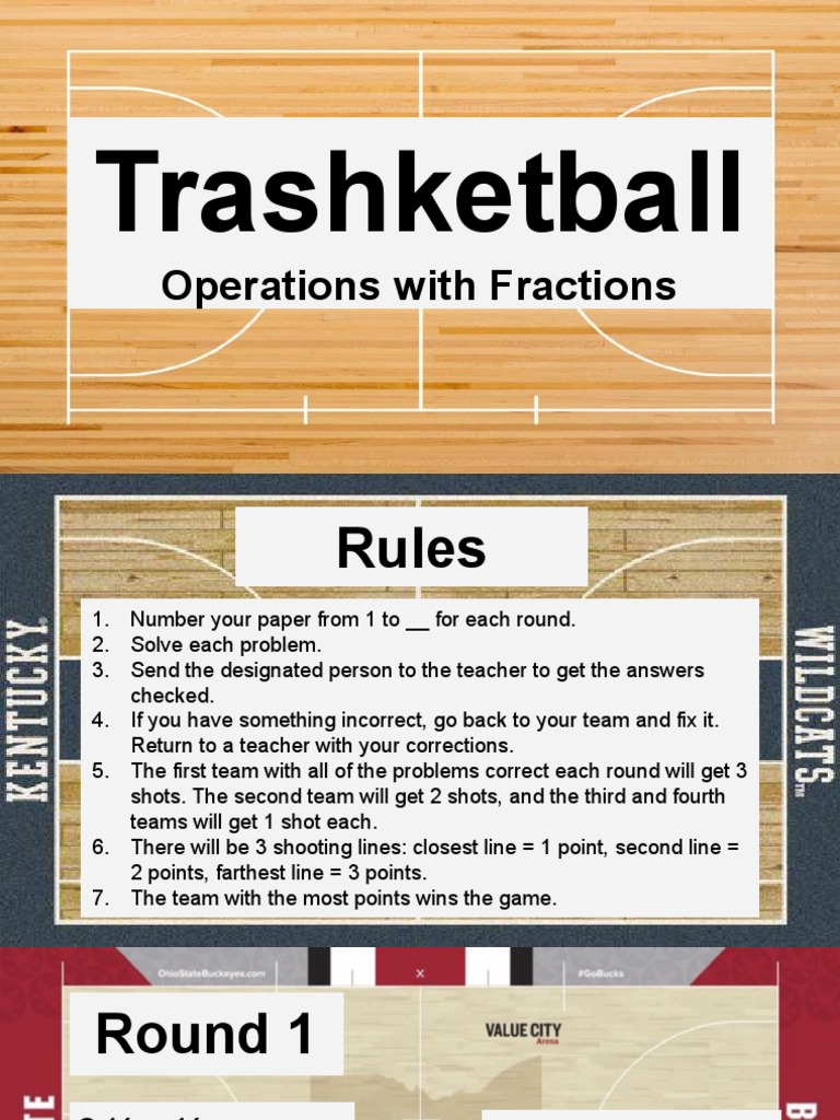 Trasketball Adding Mixed Numbers | PDF | Cooking, Food & Wine