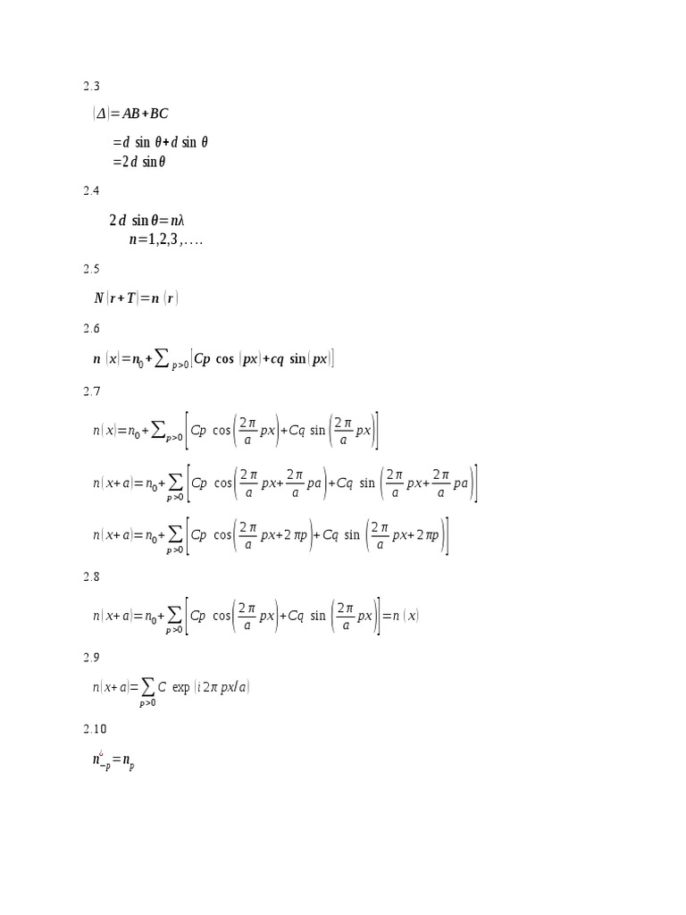 Rumus Kisi Resiprok | PDF