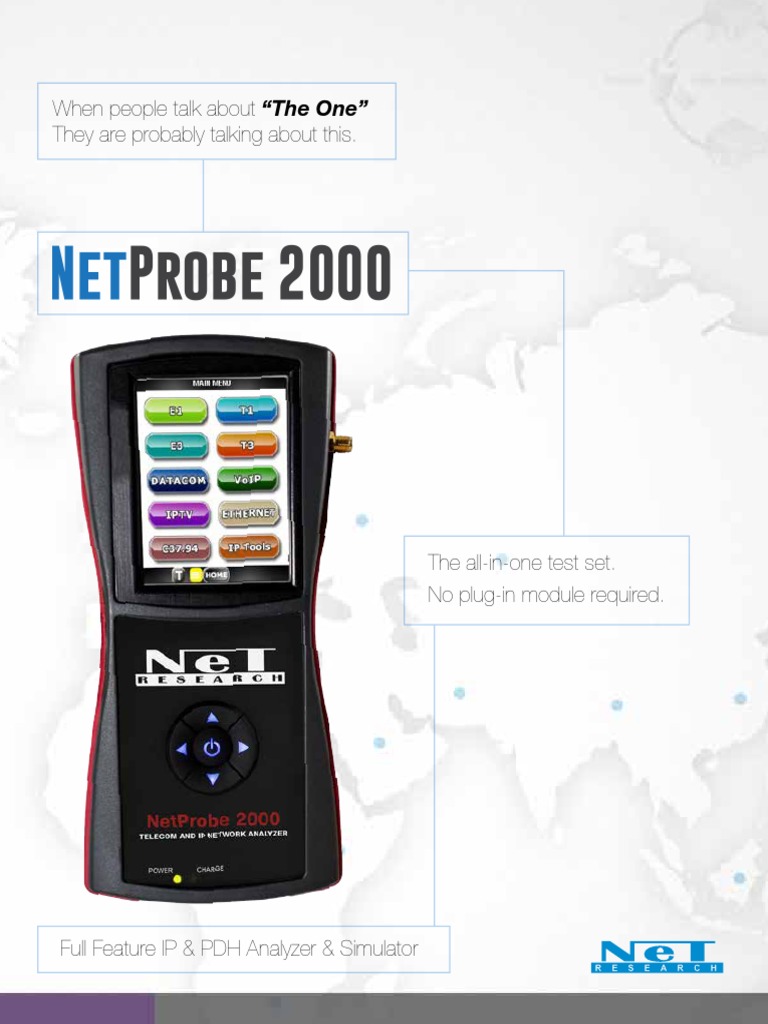 NetProbe-2000 ºê Î Å PDF | PDF | Network Packet | Wi Fi