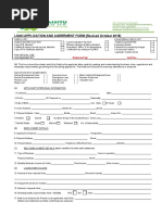 PSMFC Cash Loan Products Application Form | PDF | Credit | Finance ...