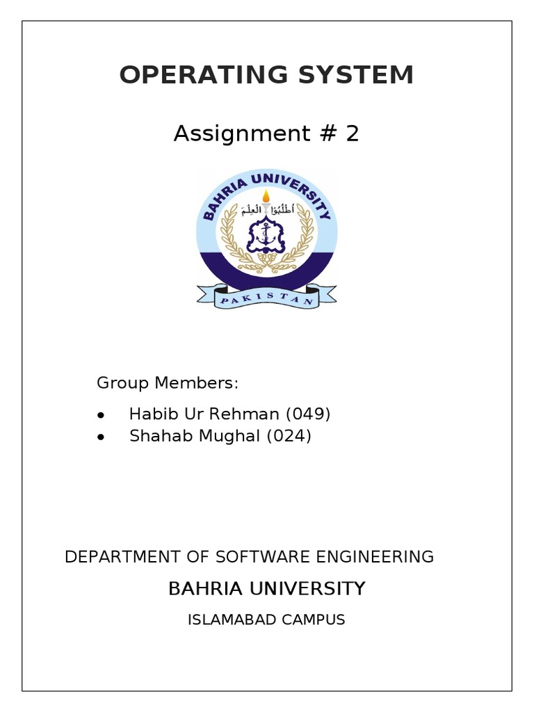 Operating System: Assignment # 2 | Download Free PDF | Scheduling ...