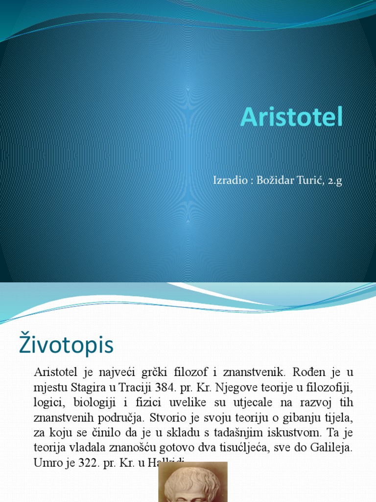 Aristotel | PDF