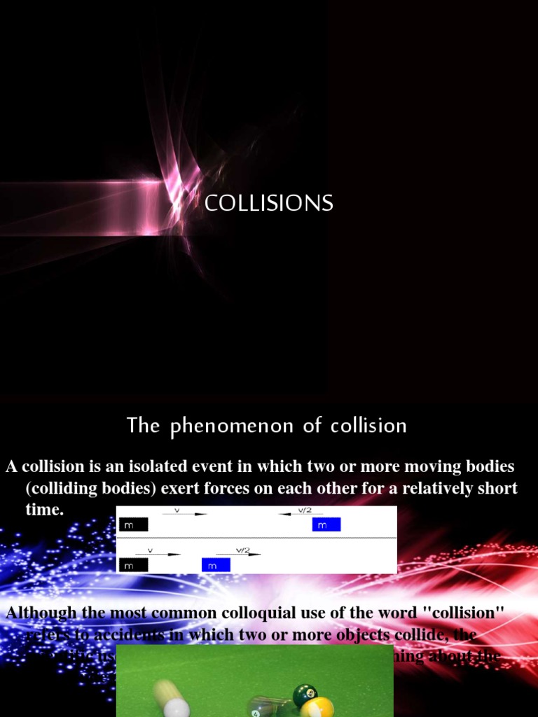 Collisions 150628054304 Lva1 App6891 | PDF | Collision | Physical Quantities