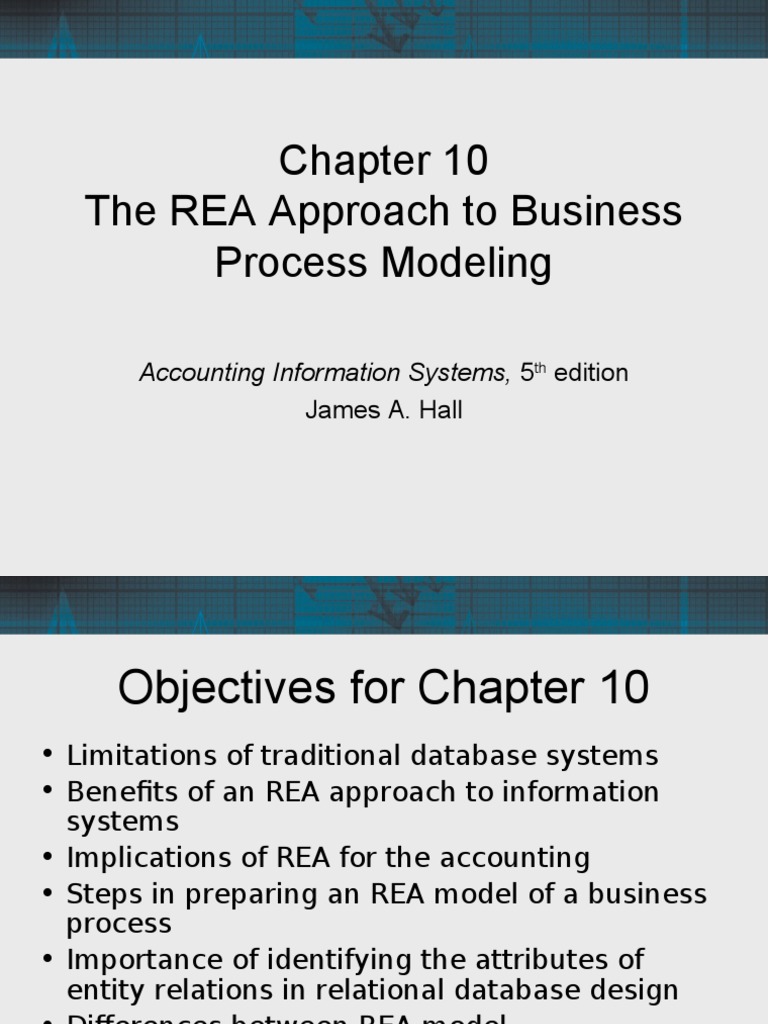The REA Approach To Business Process Modeling: Accounting Information Systems, 5 | PDF ...