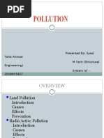 Types of Pollution | PDF | Pollution | Water Pollution