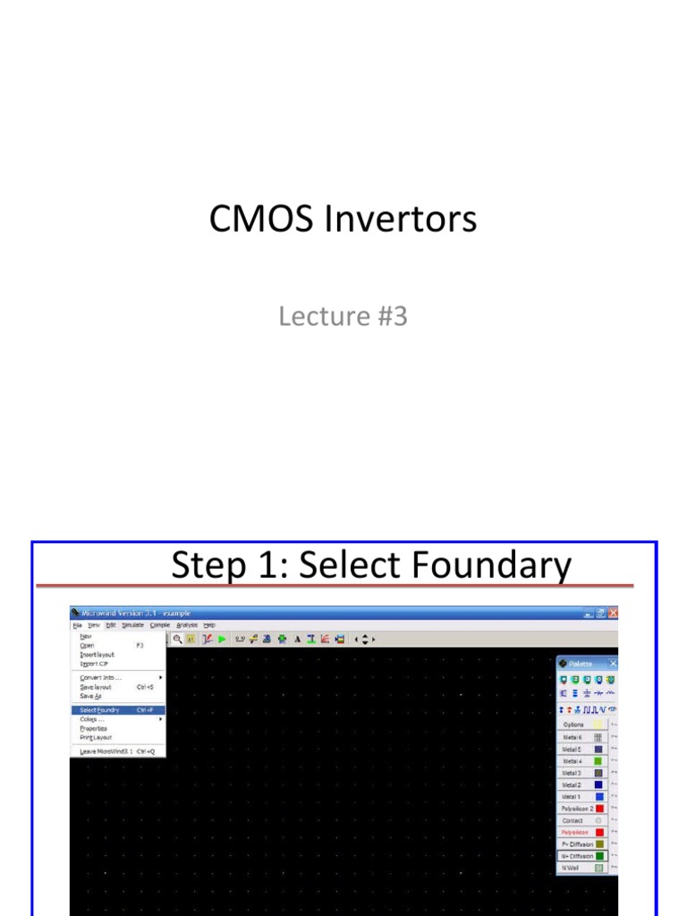 CMOS Invertors | PDF