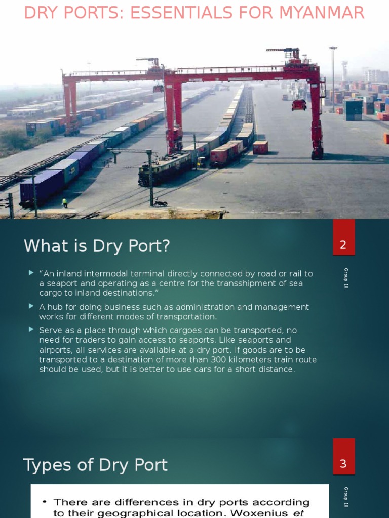 Dry Ports | Download Free PDF | Port | Containerization