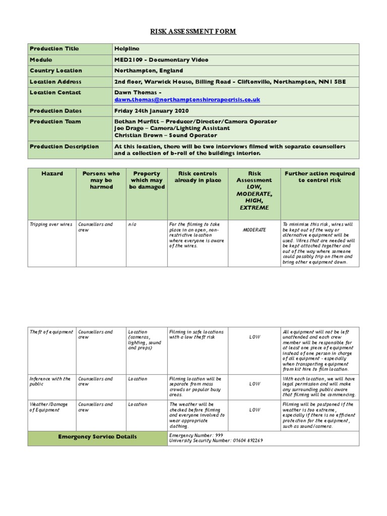 Risk Assessment NRC | PDF | Prevention | Risk