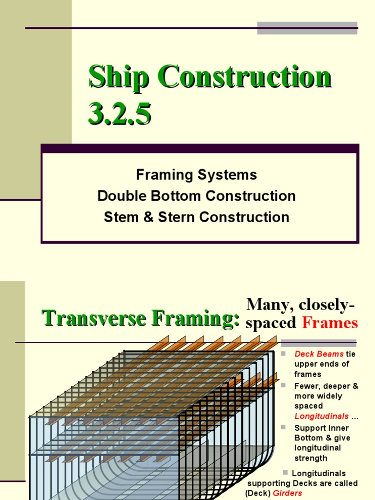 Framing Construction | PDF | Heavy Industry | Ships