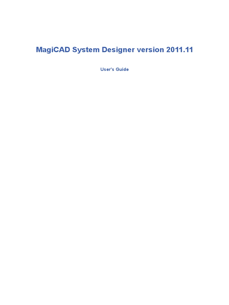 Comprehensive Guide to the Features and Capabilities of MagiCAD System ...