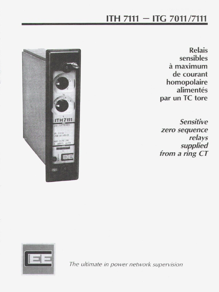 ITH - ITG7x11 Manual | PDF