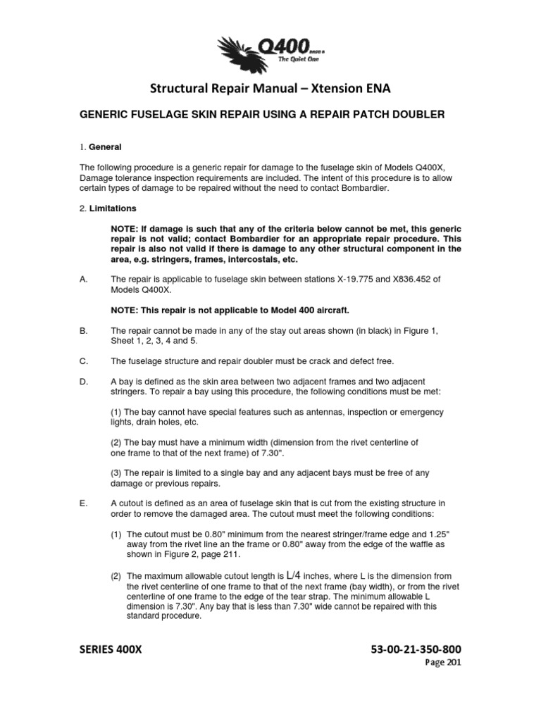 Structural Repair Manual | PDF | Rivet | Fuselage