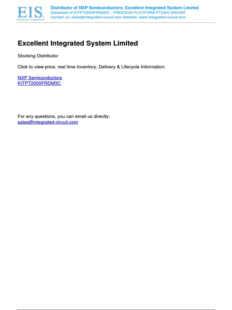 Excellent Integrated System Limited | PDF | Electric Motor ...