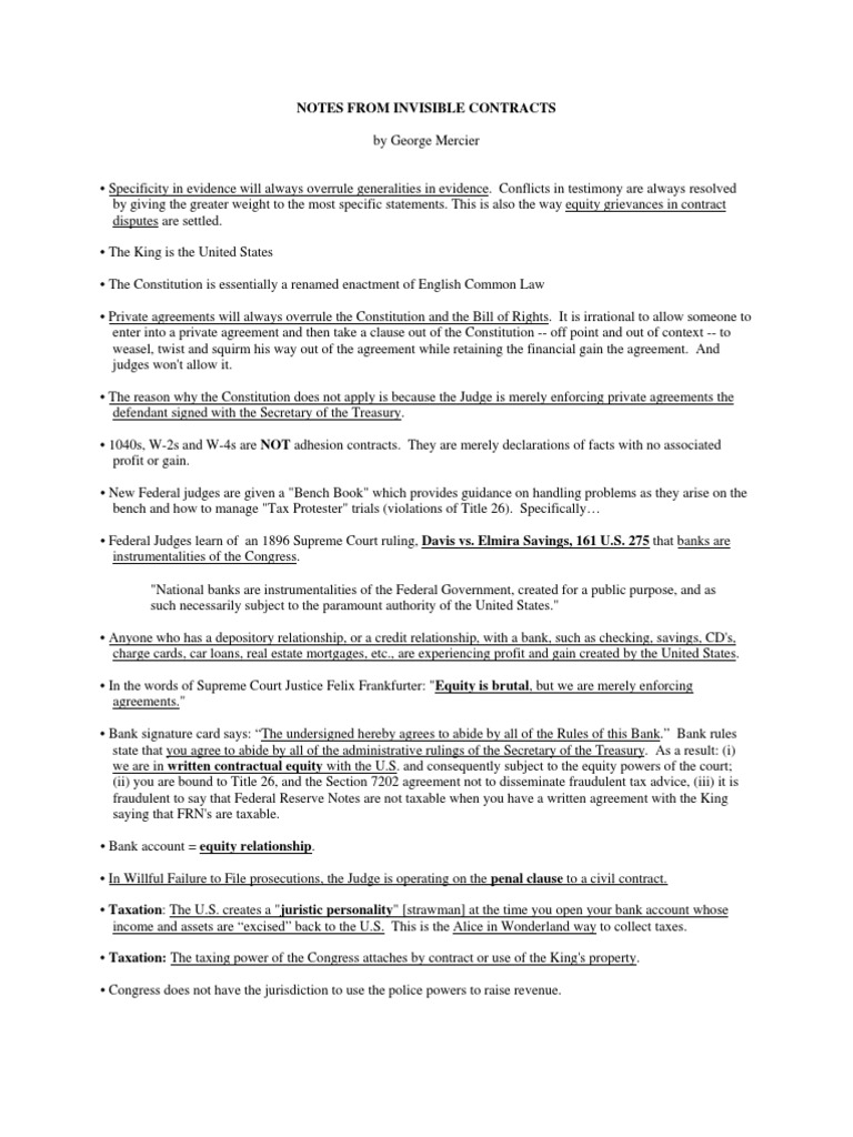 Invisible Contracts | PDF | Tort | Law Of The United States