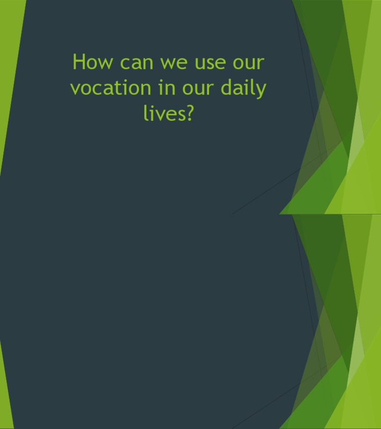 TALK (Vocation Orientation) | PDF | Career & Growth | Social Science