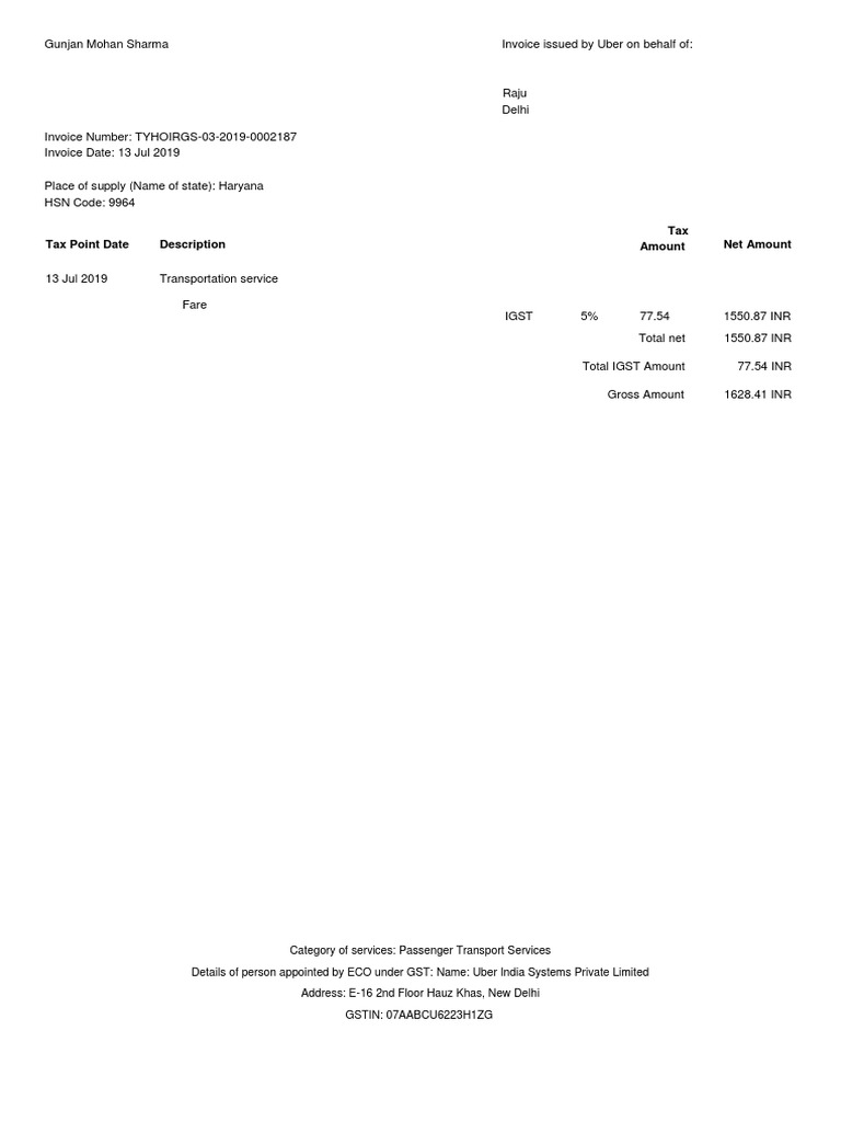 Tax Point Date Description Tax Amount Net Amount | PDF