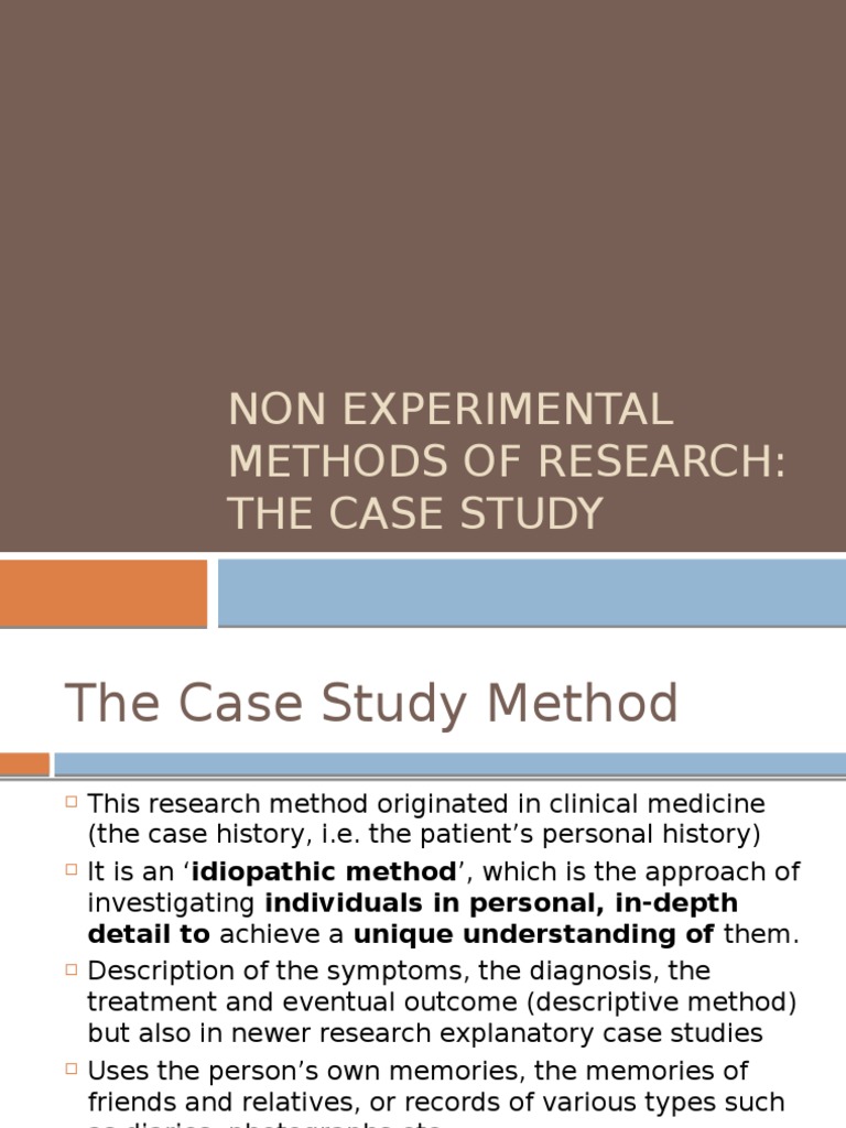 Understanding the Case Study Method: A Detailed Examination of its ...