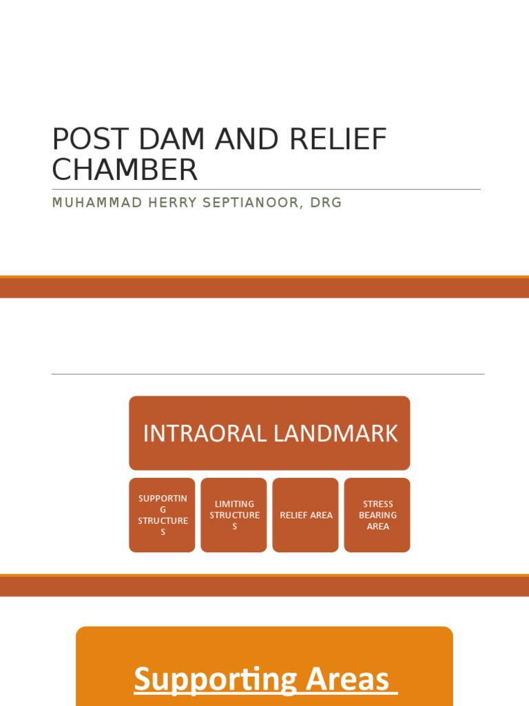 Post Dam and Relief Chamber in Dentures | PDF | Anatomical Terms Of ...