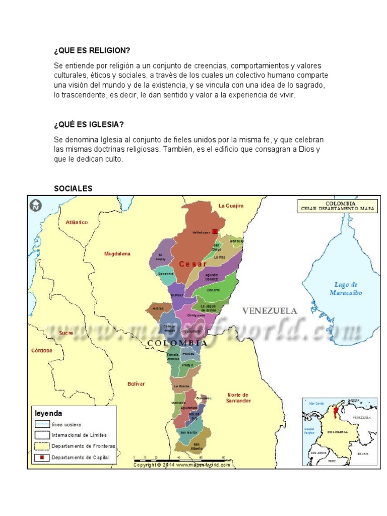 Definición de Religión y Iglesia | PDF | Ciencias sociales | Filosofía