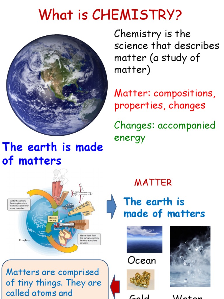 Understanding Matter and Chemistry Basics | PDF | Matter | Liquids