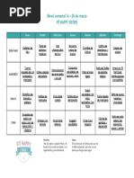 Menú Semanal Futurlife 08 | PDF | Cocina, comidas y vino | Salud y ...