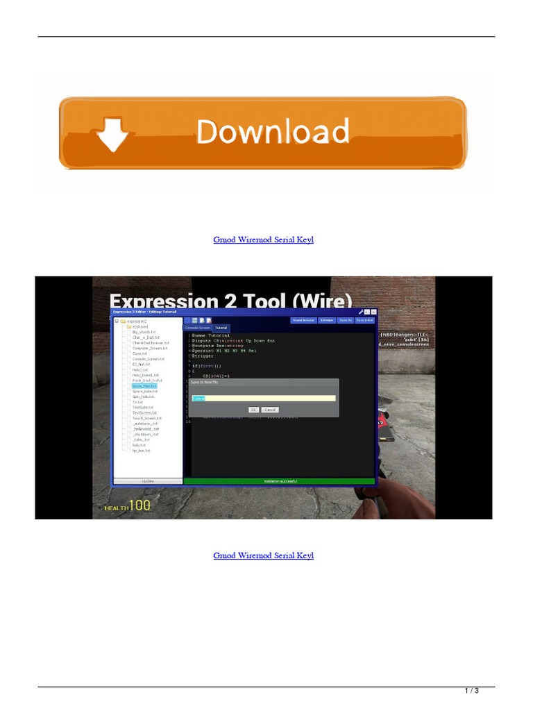 Gmod Wiremod Serial Keyl PDF | PDF | Computer Engineering | Digital ...