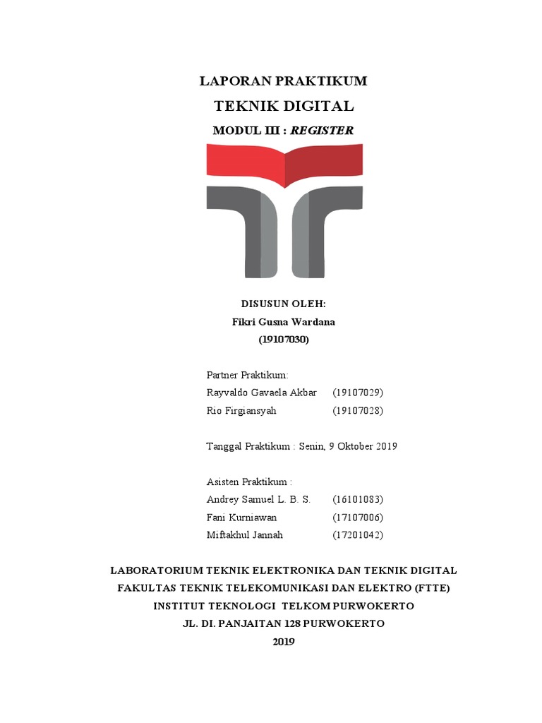 Praktikum Register Digital: Modul III | PDF