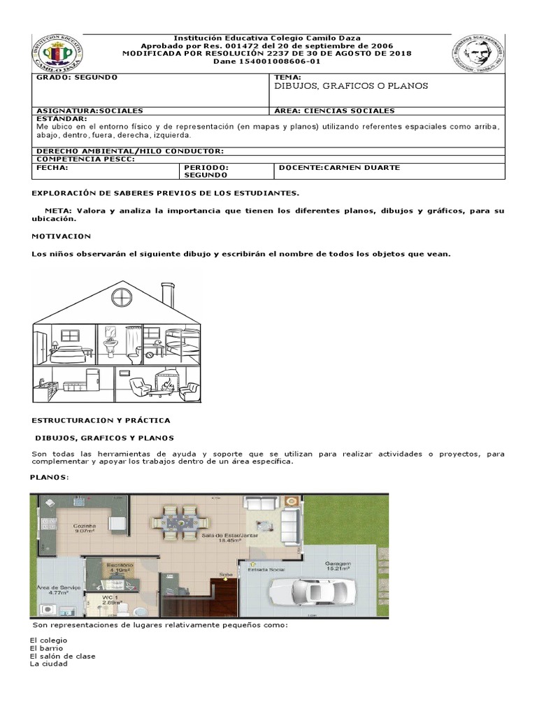 Guia de Sociales Segundo Periodo | PDF | Dibujo | Mapa