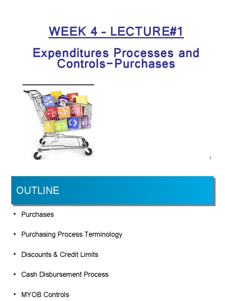 Week 4 - Lecture#1 Expenditures Processes and Controls-Purchases | PDF ... Week 4 - Lecture#1 Expenditures Processes and Controls-Purchases | PDF ...