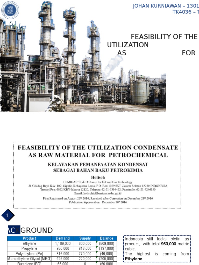 Condensate For Feedstock in Petrochemical | PDF | Petrochemical | Alkene