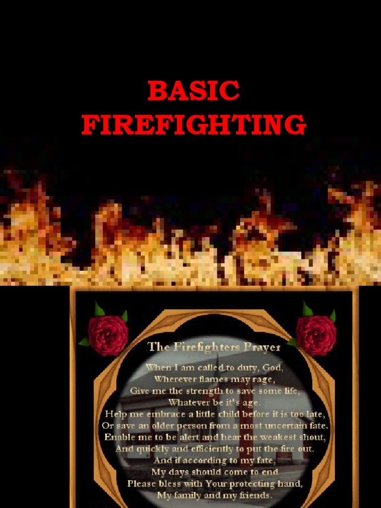 Basic Firefighting Techniques Overview | PDF | Fires | Fuels