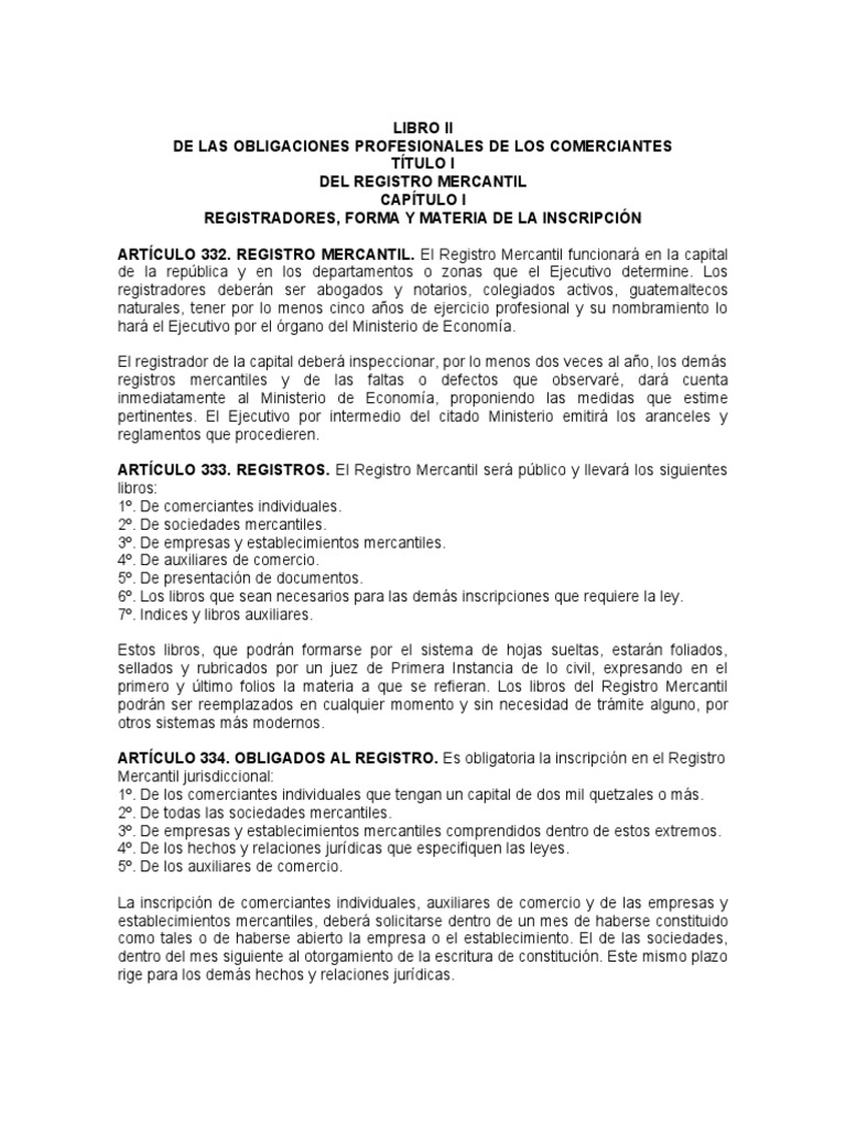 Codigo de Comercio Final | PDF | Sociedad de responsabilidad limitada | Patentar