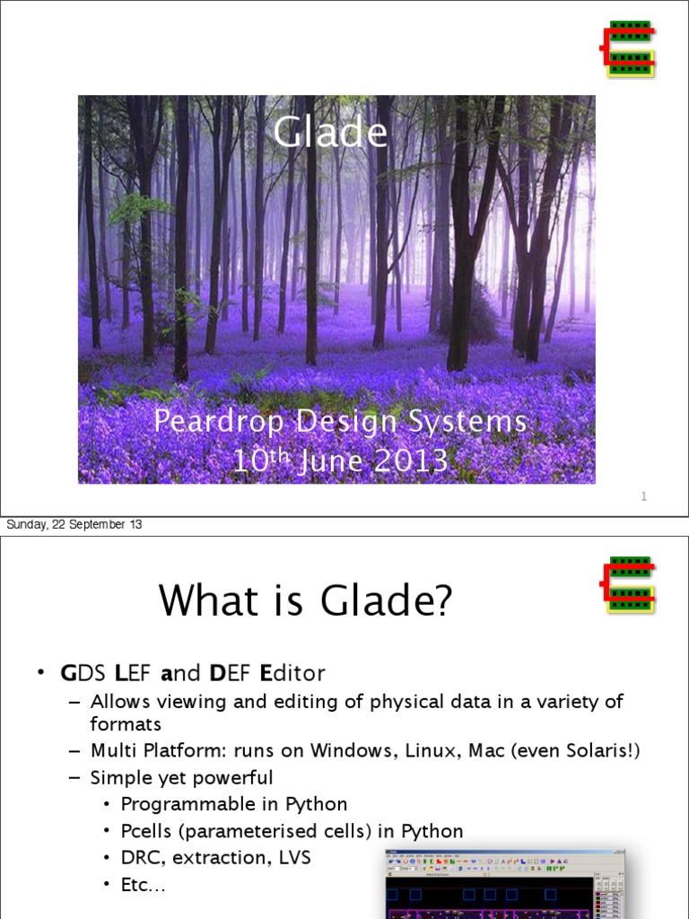 Glade | PDF | Polygon | Command Line Interface