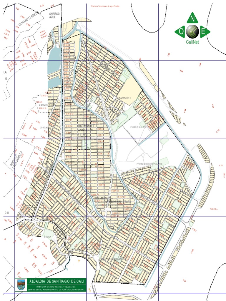 Mapa de La Comuna 14 Santiago de Cali PDF | PDF