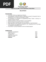 Pamantayan Sa Katutubong Sayaw | PDF