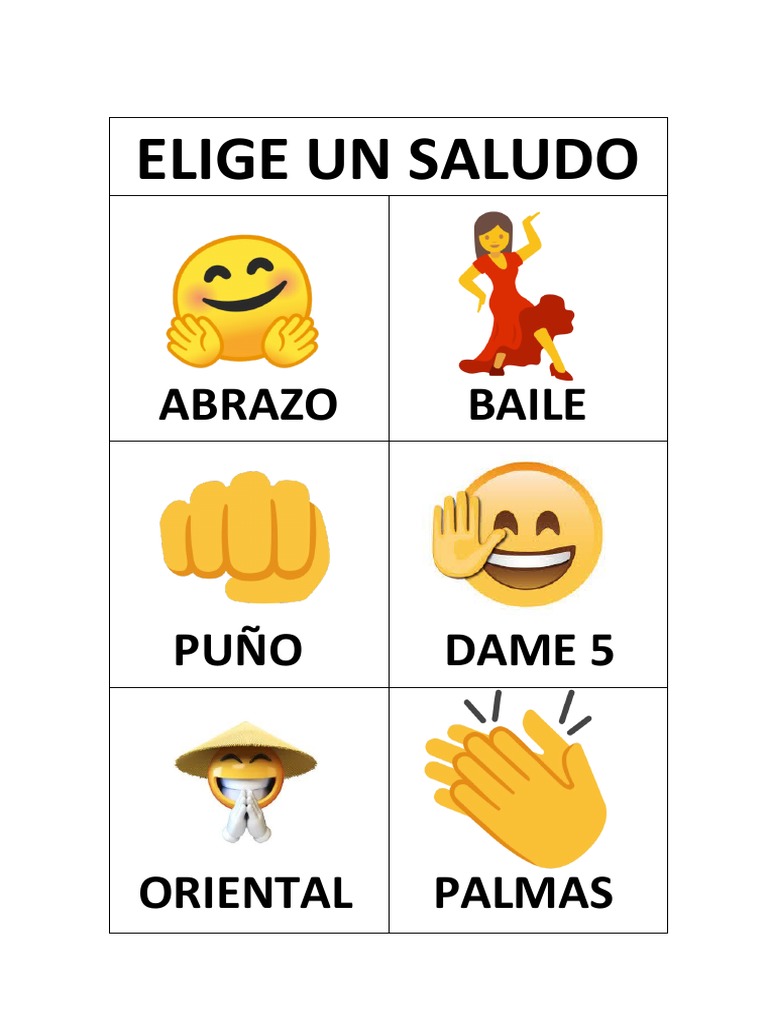 Elige Un Saludo | PDF