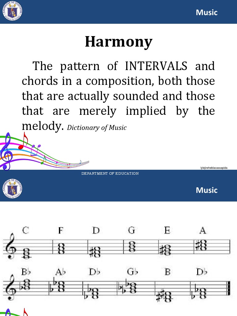 Elements of Music, Harmony PDF | PDF | Harmony | Chord (Music)