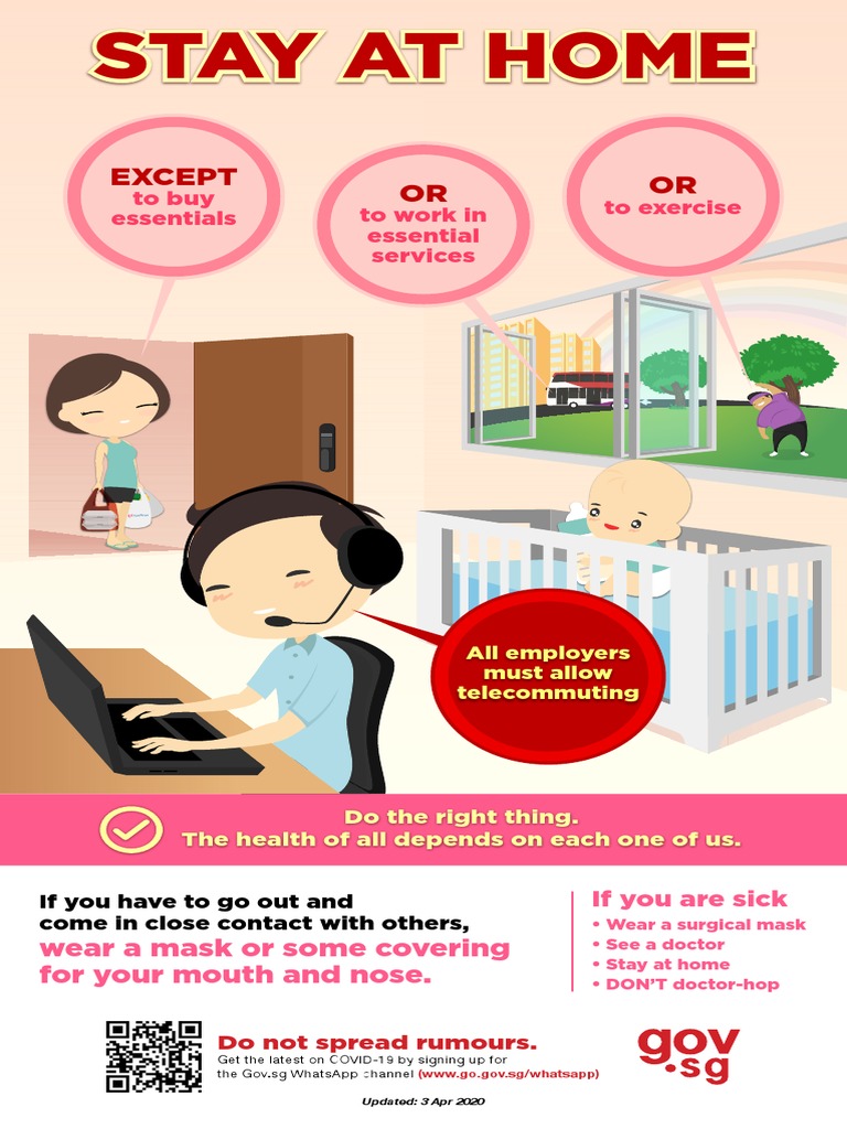 EN - Infographic-Stay at Home | PDF