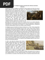 First Fleet Inquiry | PDF | Educational Assessment | Indigenous Australians