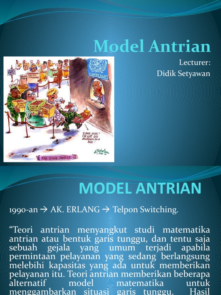 Meet # 12 MODEL ANTRIAN | PDF