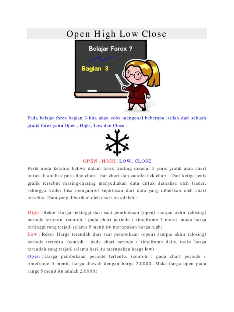 Istilah OHLC dalam Grafik Forex | PDF