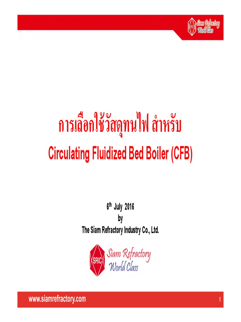 Refractory Solutions for CFB Boilers | PDF | Refractory | Materials