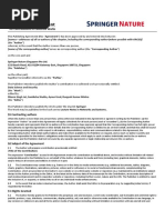 Springer Consent To Publish Form | PDF | Copyright | Publishing