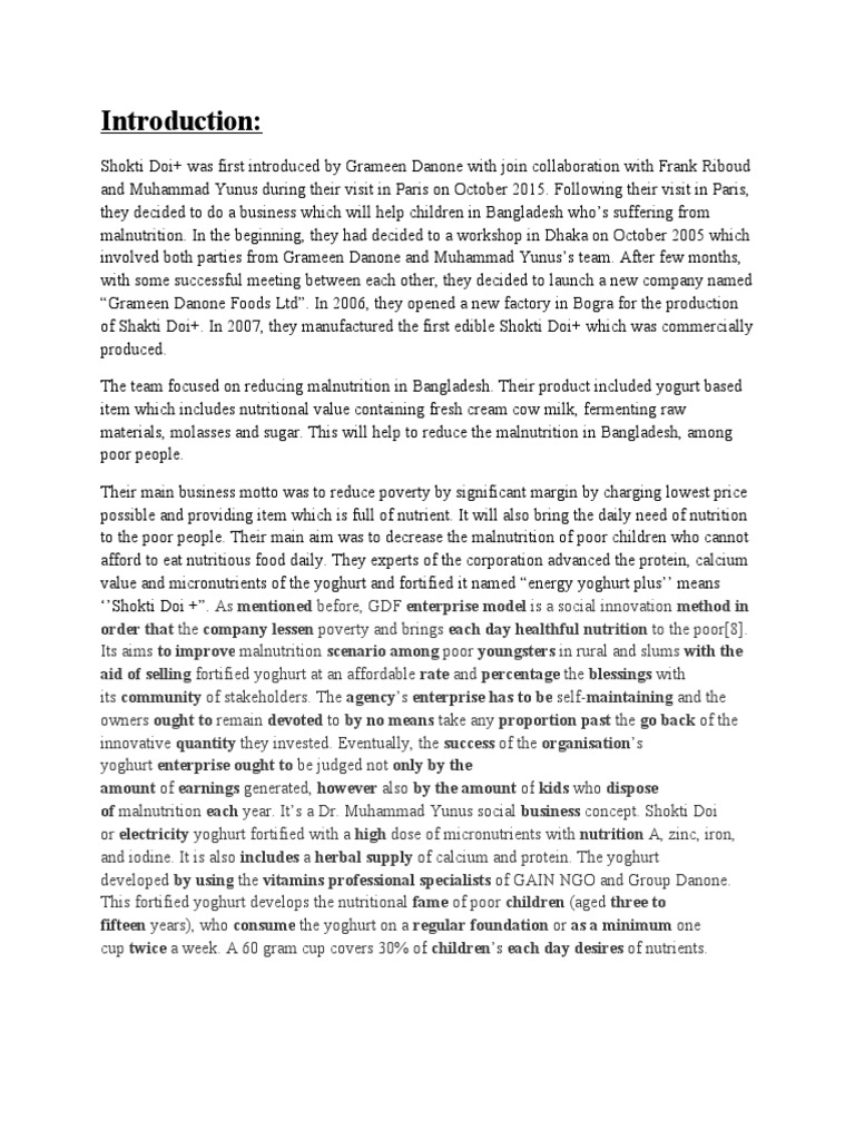 Shokti | PDF | Malnutrition | Food And Drink